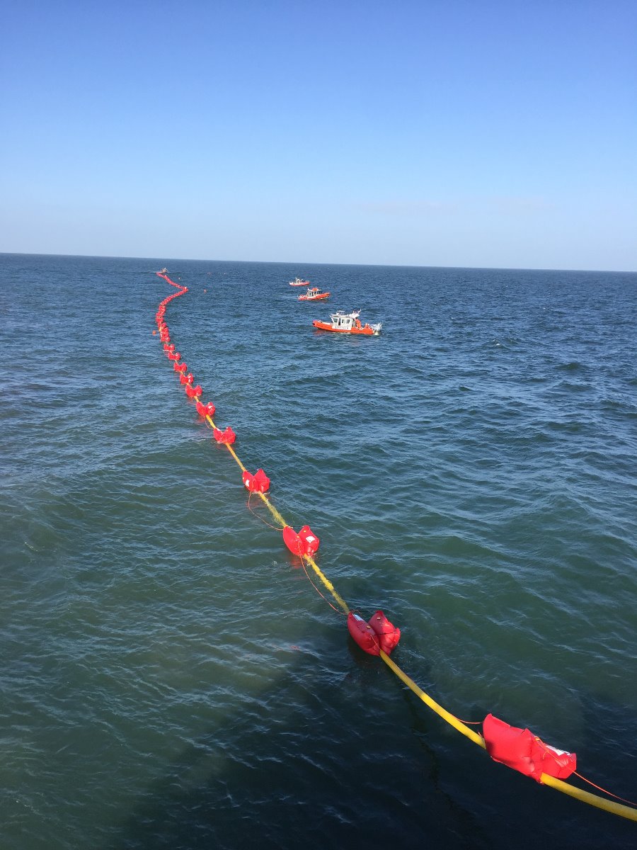 Inflatable cable, pipe, or hose floaters